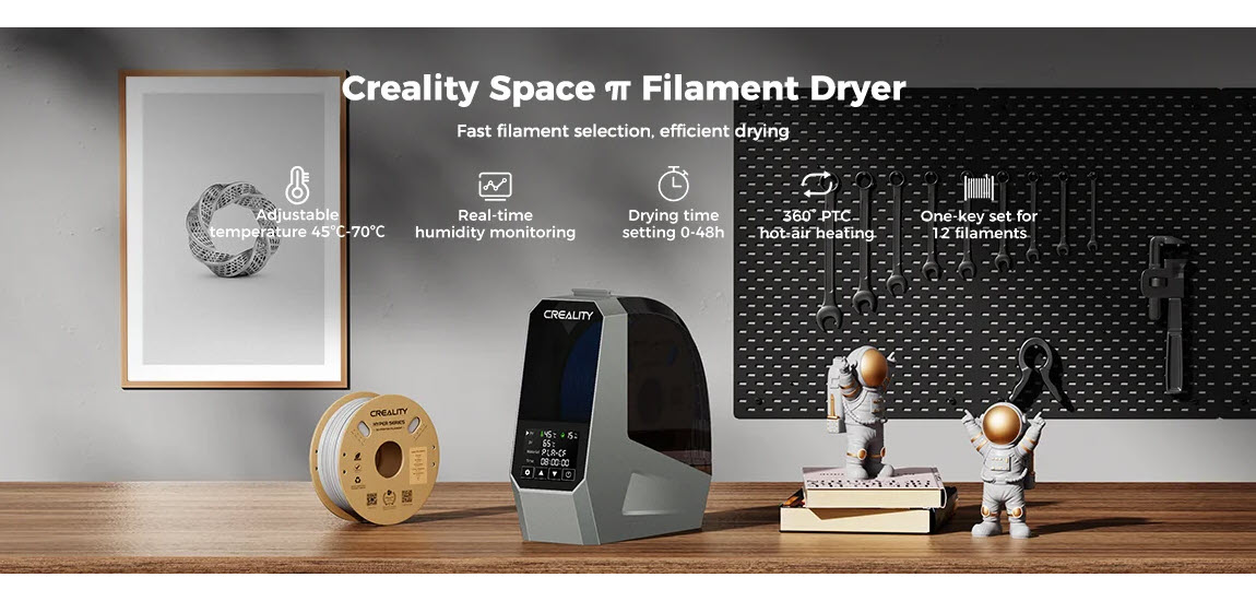 Creality Space π Filament Dryer — Printer3D